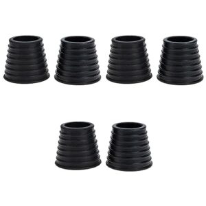 yardwe 6 pcs rubber umbrella outdoor patio umbrella base outdoor tables parasol hole plugs table umbrella plug table umbrella stand outdoor umbrella hole accessories umbrella fixing plug