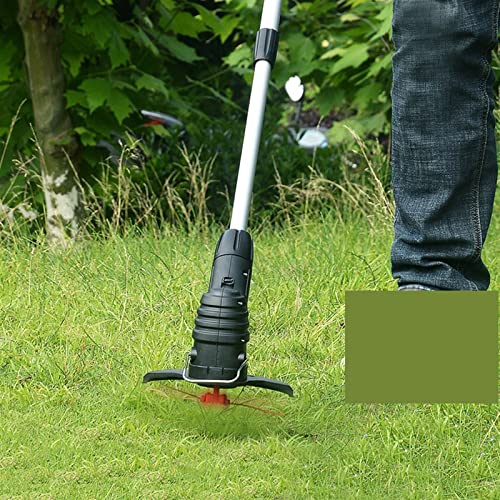 TENAGE Lawn Mower Lawn Mower Cordless Lawn Fence Trimmer Adjustable Hand-held Lawn Mower Garden Power Tools