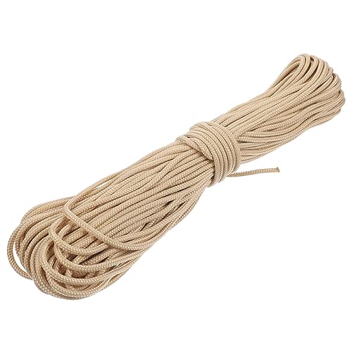 Housoutil 4 Rolls Braided Rope Photo Frame Hanging Rope Plant Hanger Outdoor Tools Outdoor Hangers for Plants Decorative Crafts Cotton Rope Gift Wrapping Ropes Cotton Macrame Cord Hang Rope