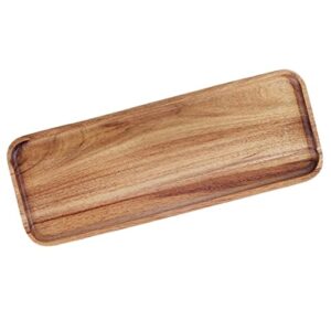 geeklls breakfast tray acacia wood coffee tray rectangular food cuptrays decorative wood tray dessert candy bamboo tray tea tray