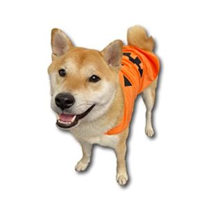 ComfyCamper Pumpkin Dog Costume - X Large Medium Small Shepherd French Lab Retrieve Pet Cosplay Halloween Costumes (X-Large)