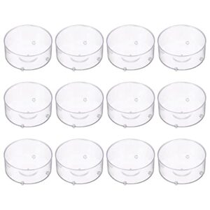 reptile food bowls 30pcs reptile water bowls reptile feeder food dish transparent food bowl terrarium bowls worm dish for tortoise lizard bearded dragon frog leopard gecko snake