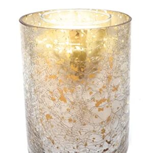 Yankee Candle Metallic Mercury Crackle Jar Candle Holder