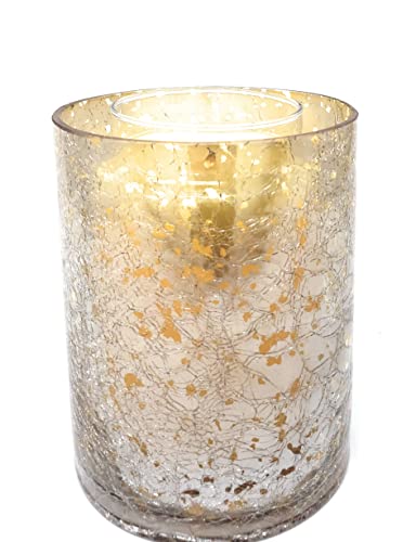 Yankee Candle Metallic Mercury Crackle Jar Candle Holder