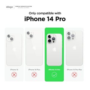 elago Compatible with iPhone 14 Pro Case, Liquid Silicone Case, Full Body Protective Cover, Shockproof, Slim Phone Case, Anti-Scratch Soft Microfiber Lining, 6.1 inch (Stone)