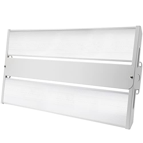 165W LED Linear High Bay Light Fixture, 2FT 22280LM(135LM/W) 5000K Daylight LED Workshops Light,100-277V, 0-10V Dimmable UL/DLC Warehouse Lighting for Exhibition Hall, Supermarkets, 5 Years Warranty