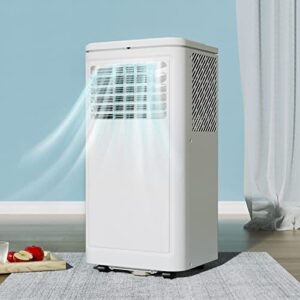 cowsar portable air conditioner 8500btu 4-in-1 air conditioner portable for room cooling up 250sq.ft. 24 timer mini air conditioner ＜53db air conditioner no window