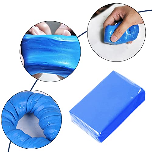 Ruibapa Blue Car Clay Bar 100g 3PCS Auto Detailing Magic Clay Bar for Car Washing Cleaner P-033