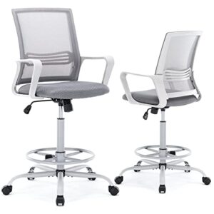 OLIXIS Office Mesh Chair, Grey