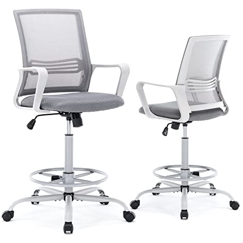 OLIXIS Office Mesh Chair, Grey