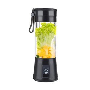 srliwhite portable electric juicer bottle blender usb rechargeable smoothie cup maker blender mug orange juice citrus lemon juicer (color : black)