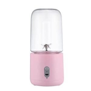 srliwhite portable blender usb blender two piece electric juicer smoothie blender mini personal lemon juicer (color : pink)