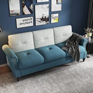 Meeyar Couches for Living Room,83'' Width Comfy Sofa 3 Seater Sofa for Living Room 3 Seater Comfy Couch Room Couch