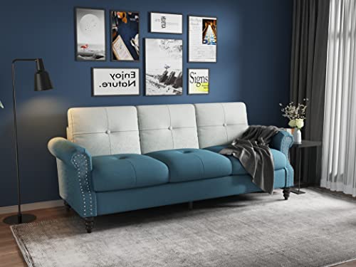 Meeyar Couches for Living Room,83'' Width Comfy Sofa 3 Seater Sofa for Living Room 3 Seater Comfy Couch Room Couch