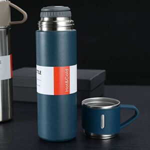 Vacuum Flask Set in Black