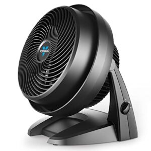 Vornado 660 AE Large Whole Room Compatible with Alexa Air Circulator Fan with 4 Speeds, Black, A Certified for Humans Device & 630 Mid-Size Whole Room Air Circulator Fan