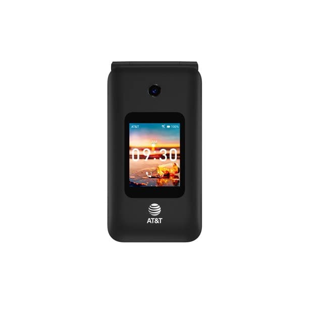 AT&T Locked AT&T Cingular SmartFlip IV U102AA 4G LTE | Prepaid Phone | 2.8" Screen | 4GB | Black(Renewed)