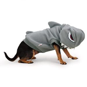 Frienperro Dog Shark Costume, Chihuahua Halloween Costumes, XXS Dog Clothes, Puppy Dog Clothes, Warm Soft Small Dog Hoodie for Small Dogs Girl Boy Pet Cat Winter Warm Sweatshirt XX-Small