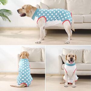 Dog Surgery Recovery Suit, Dog Recovery Suit Female Male Surgical Recovery Shirt Bodysuit Calm Vest for Neutering, Physiological, Weaning, Anti Licking