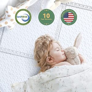 TeQsli Queen Mattress, 8 Inch Cool Gel Memory Foam Mattress with Breathable Cover for Kids and Adults, Medium Firm Bed in a Box Bunk Bed, Trundle CertiPUR-US Certified (TMA08Q-US)