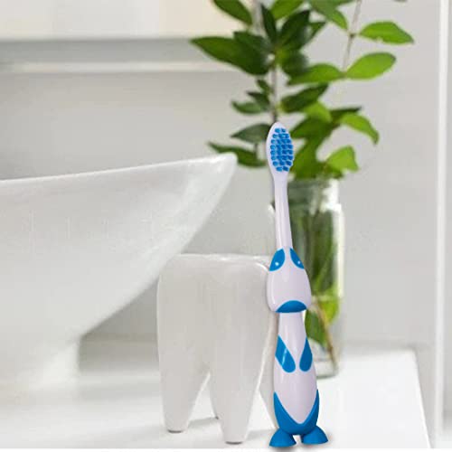 ADORE Mighty Wham Combo of Toothbrush and Tongue Cleaner with Free Ring(Pack of 2) (Might Blue)