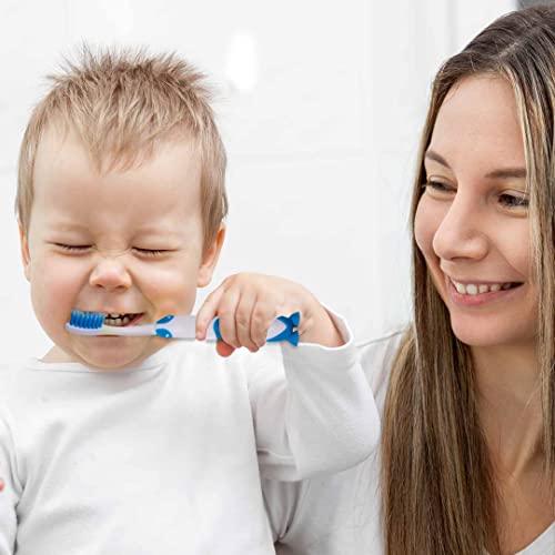 ADORE Mighty Wham Combo of Toothbrush and Tongue Cleaner with Free Ring(Pack of 2) (Might Blue)