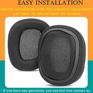 TaiZiChangQin Ear Pads Ear Cushions Mic Foam Kit Earpads Replacement Compatible with Logitech G430 G431 G432 G433 G332 Headphone ( Upgrade Fabric )