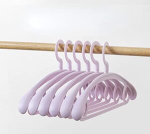 highlandy plastic clothes hanger household traceless clothes hanger anti slip clothes support adult clothes rack storage clothes rack purple