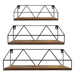 petaflop floating shelves wall mounted set of 3