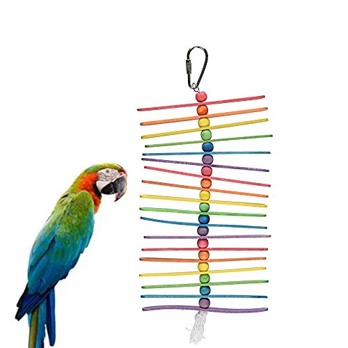 Activity Large Parrot Toy Bird Pet Small Tearing Toy and Toys Popsicle Bird Toy for Sticks Hanging Pet Others Parrot Play Stand (Multicolor, One Size)