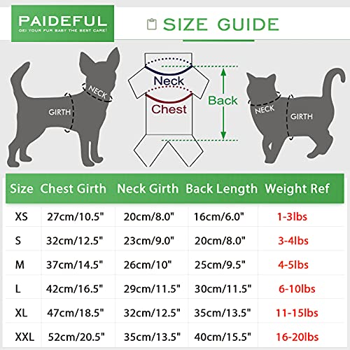 PAIDEFUL Plaid Dog Harness Dress for Small Medium Dogs Female Girls Flowers Tutu Skirt Pet Clothes with Leash 1.5m Cats Apparel Puppy Chihuahua Yorkie Clothing Spring Summer Green L