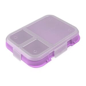 bentgo pop replacement tray and cover - periwinkle/pink