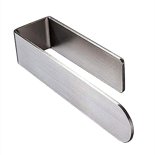 GDFYMI Hand Towel Holder, Towel Rack, Self Adhesive Towel Bar for Bathroom Wall, Stainless Steel Kitchen Hand Towel Hanger (Brushed Nickel, 1Pc)