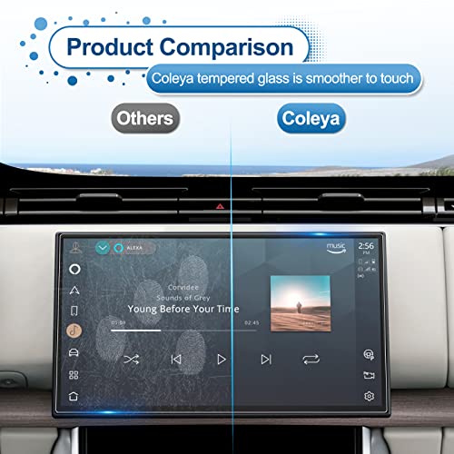 Coleya 2023 Range Rover Screen Protector for Range Rover (SE/Autobiography/First Edition/SV) 13.1-inch Touch Screen, for 2023 Range Rover Sport Tempered Glass 2023 Range Rover Accessories