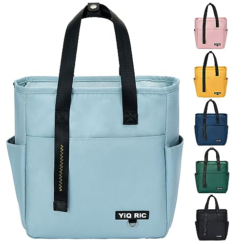 YiQ RiC Insulated Lunch Bag for Women/Men - Reusable Lunch Sack for Office Work University Picnic Beach Camping- Leakproof Cooler Tote Bag Freezable Lunch Bag for Adult （14 years old or above）