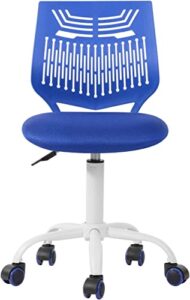 homy casa inc favors chair, dark blue