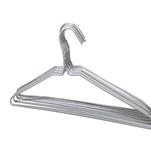 White Vinyl Coated Drip Dry Wire Hanger 10PC