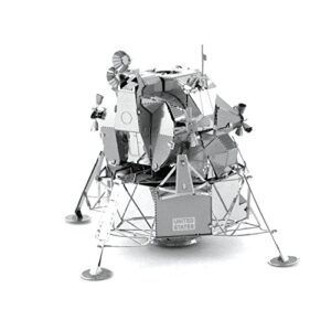 Metal Earth Apollo Lunar Module 3D Metal Model Kit Bundle with Tweezers Fascinations