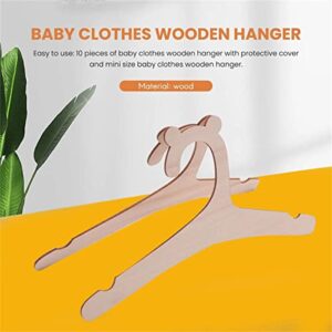 Newborn Hangers for Baby Clothes ,Baby Children Wooden Hangers for Clothes Hangers - 6 Pcs ,30 Pcs Set (9 inches)