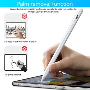 Stylus Pen for Apple iPad Pro/Air(2018-2022), 5 Minuts Get This Stylus Pencil for iPad Full Charged, A Substitute for Your Apple Pencil, with Tilt Bold Function, Palm Rejection & Magnetic Attach