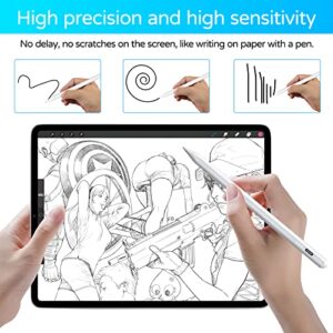 Stylus Pen for Apple iPad Pro/Air(2018-2022), 5 Minuts Get This Stylus Pencil for iPad Full Charged, A Substitute for Your Apple Pencil, with Tilt Bold Function, Palm Rejection & Magnetic Attach