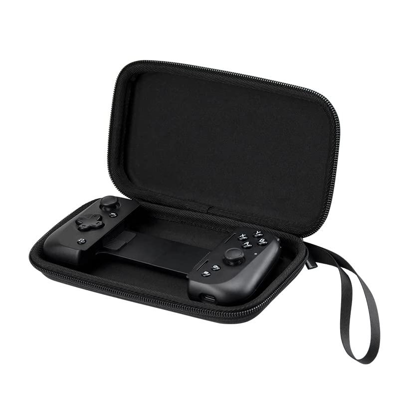 Carrying Hard Case compatible with Razer Kishi Mobile Game Controller,Portable Hard EVA Case for Controller Grip (Black)