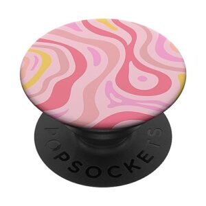 danish pastel aesthetic abstract pattern popsockets standard popgrip