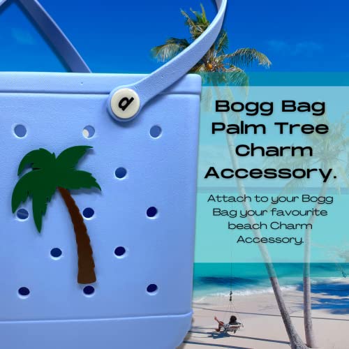 BOGLETS - Decorative Beach Charm Compatible with Bogg Bags (Palm Tree)…