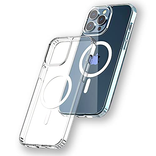 CASEFREAK Clear Case for iPhone 11 Pro Max with Magnetic Ring, Compatible with Mag-Safe Accessories, Slim Fit, Protective Case for iPhone 11 Pro Max (6.5" Screen)