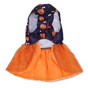 pet halloween dress, dog halloween dress dog halloween dress skin friendly lightweight dog costumefor puppy party holiday(m)