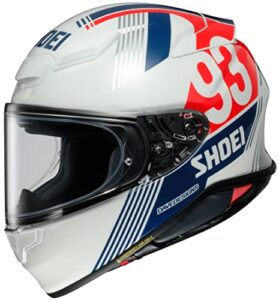 shoei rf-1400 mm93 retro men's street motorcycle helmet - tc-10 / large