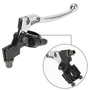 YOXUFA 7/8" 22mm Left Brake Clutch Handle Lever 155cm Cable with Brake Pads for Coleman CT100U CC100X Baja Doodle Bug DB30 98cc 100cc 3hp Motovox MBX10 MBX11 Monster Moto Powersport Mini Bike Parts