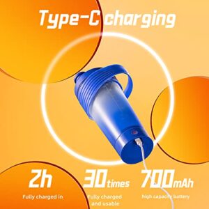 Electric Shaker Bottle, 28 oz Blender Bottles, Made with Tritan - BPA Free - Portable Mixer Cup/USB Rechargeable Shaker Cups for Protein Shakes