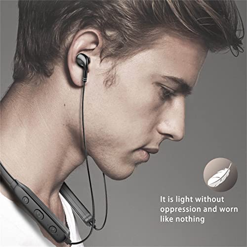 ZZKHGo Halter Neck Wireless Bluetooth Headphones - Multi-Function Sports Earbuds in-Ear 5.0 Unisex IPX5 Earphone for Sports Gifts